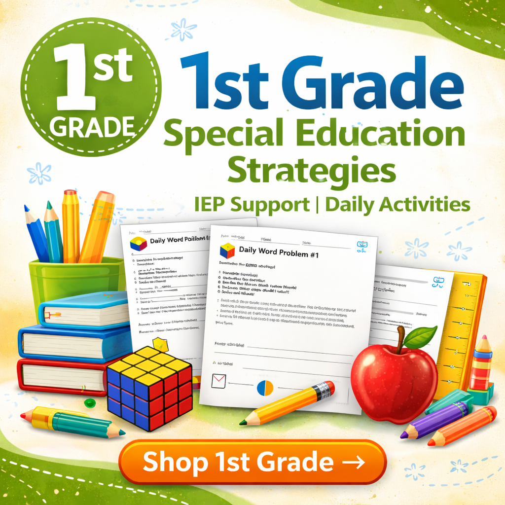1st Grade – Special Education Resource